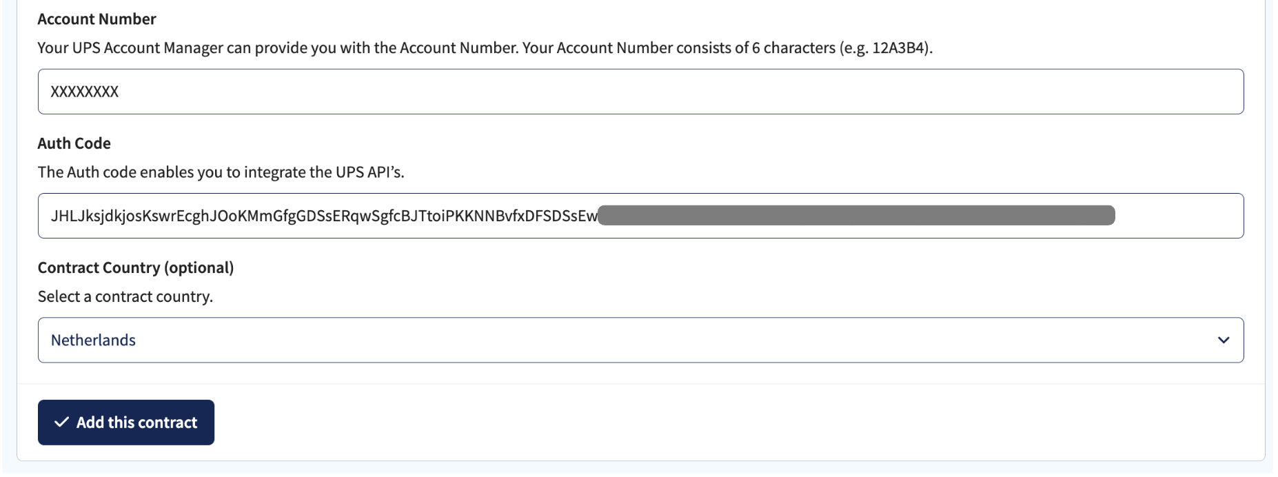 UPS contract activation – Sendcloud Help Center